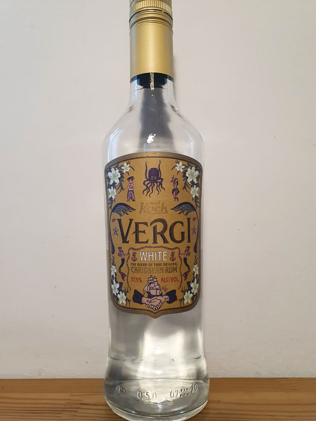 Vergi Caribbean White Rum (37.50%) – Baltic Alcohols