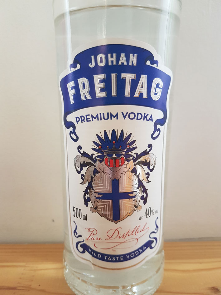Johan Freitag Vodka (40%) – Baltic Alcohols