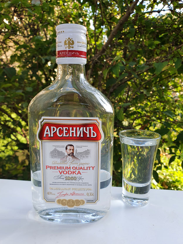 Arsenitch Vodka (40%) – Baltic Alcohols