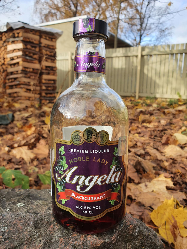 Angela Blackcurrant Liqueur (21%) – Baltic Alcohols